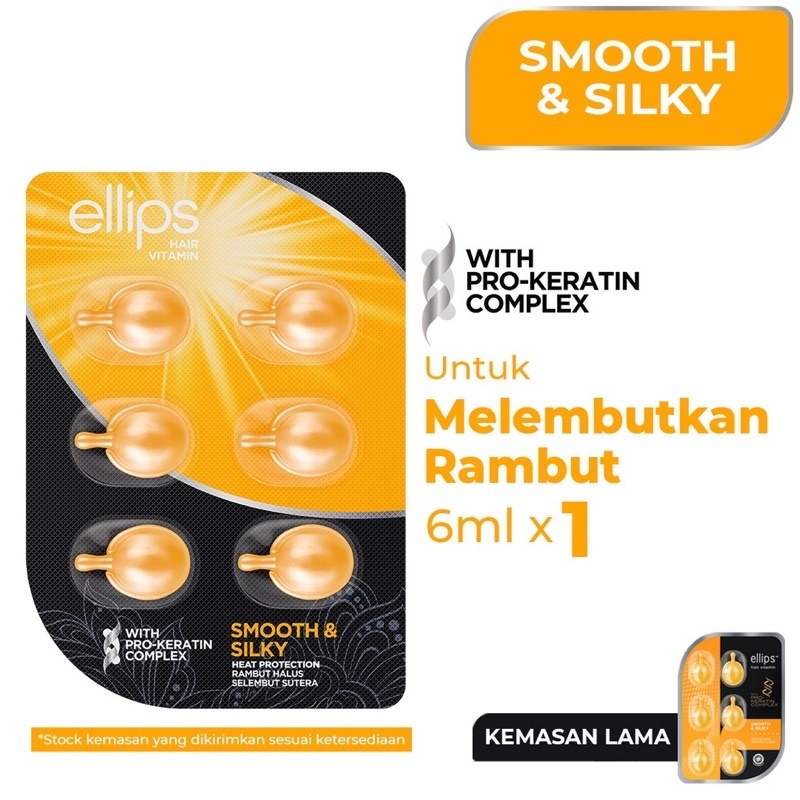 Jual ELLIPS Hair Vitamin Pro Keratin (isi 6 Butir) | Shopee Indonesia