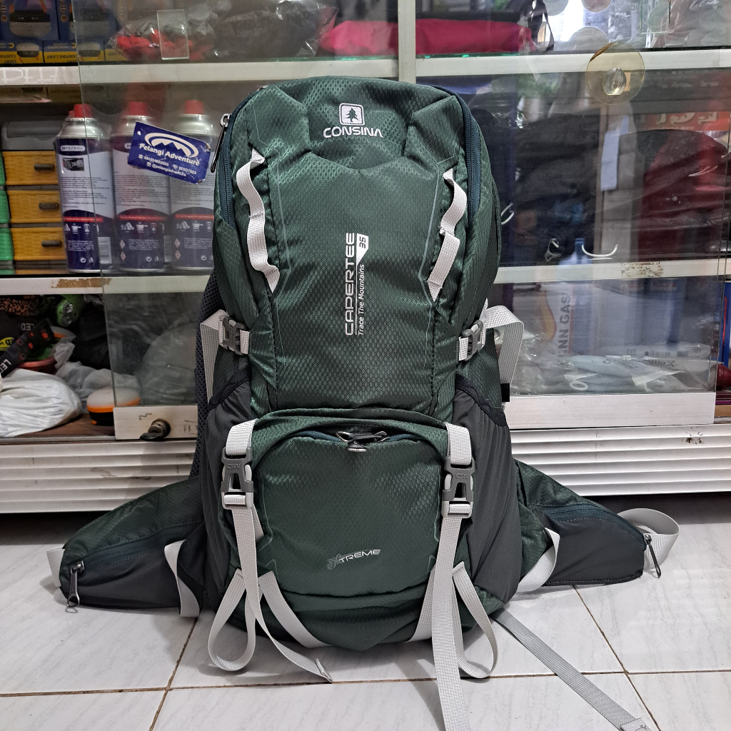 Jual TAS DAYPACK CONSINA CAPERTEE - TAS HIKING BACKPACK CONSINA 35L ...