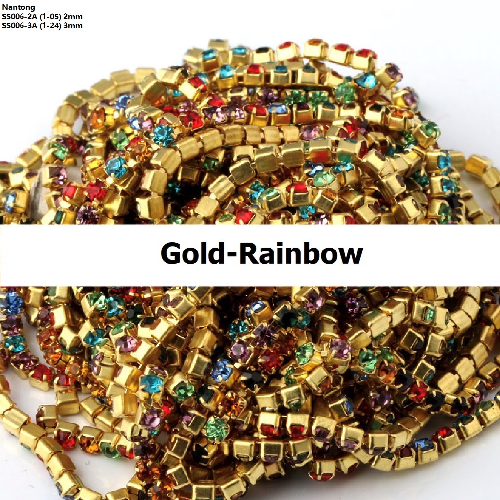 Jual Diamond String Gold / Rantai Cakar Manik-Manik Mutiara Berlian ...