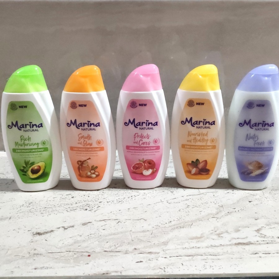 Jual marina hand body lotion 100ml (kemasan baru 95ml) | Shopee Indonesia