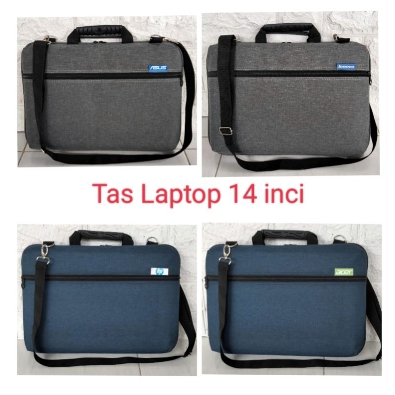 Jual Tas Laptop 14" tali panjang ASUS. LENOVO. HP ACER. High Quality ...