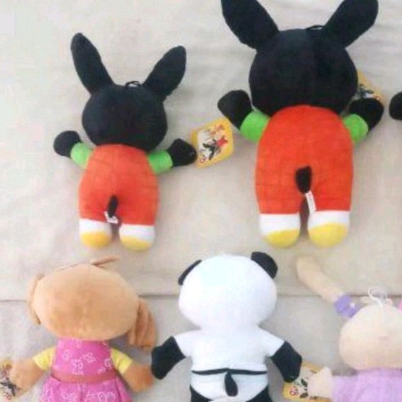 Jual Boneka bing kartun kelinci hitam bin sula flop coco hopeti import ...