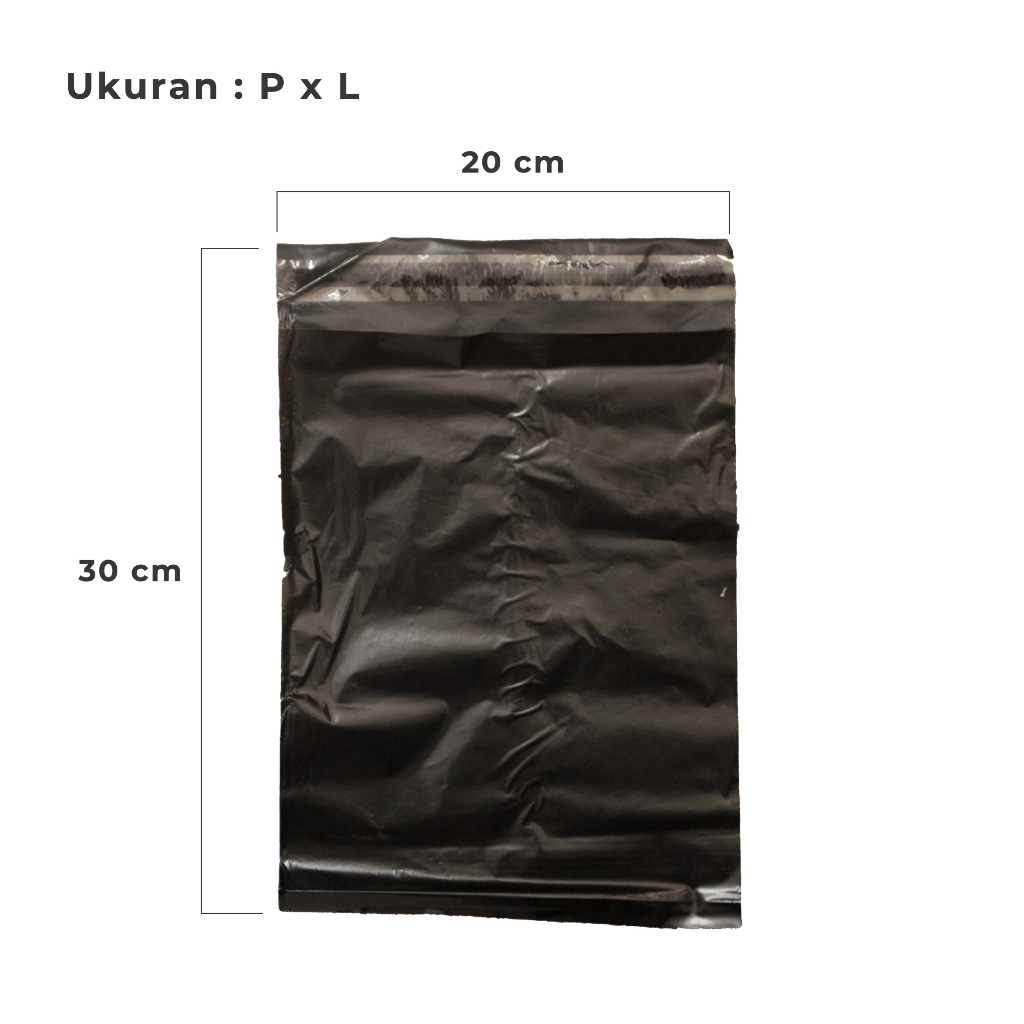 Jual Plastik Packing Baju Kantong POLYMAILER Olshop isi 100 Lembar ...