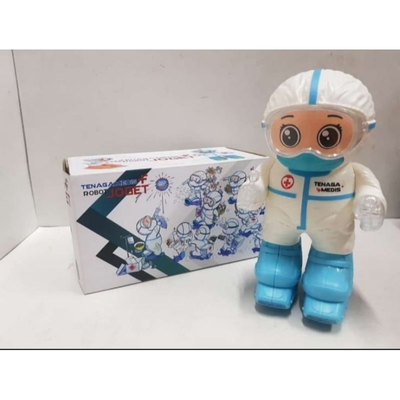 Jual Mainan Robot Tenaga Medis super viral bisa joged / mainan dokter ... Jual Mainan Robot Tenaga Medis super viral bisa joged / mainan dokter ...
