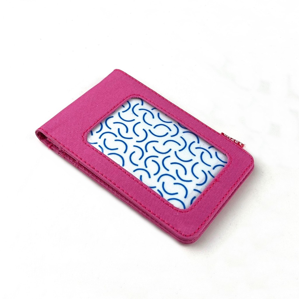 Jual Dompet ID card holder magnet saku name tag kain model selip ...