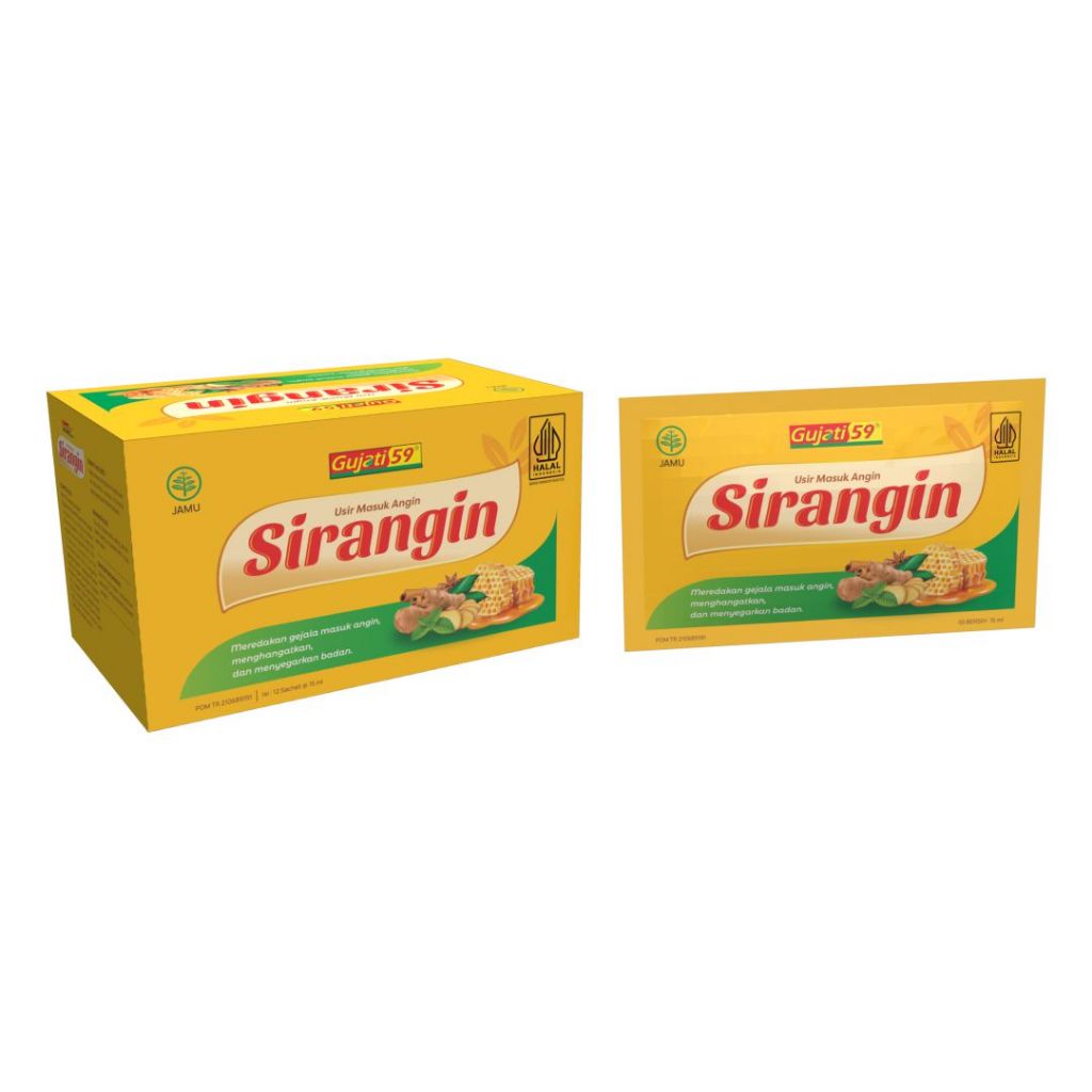 Jual Sirangin Herbal Cair untuk Masuk Angin 15 ml (5 Sachet) dari ...