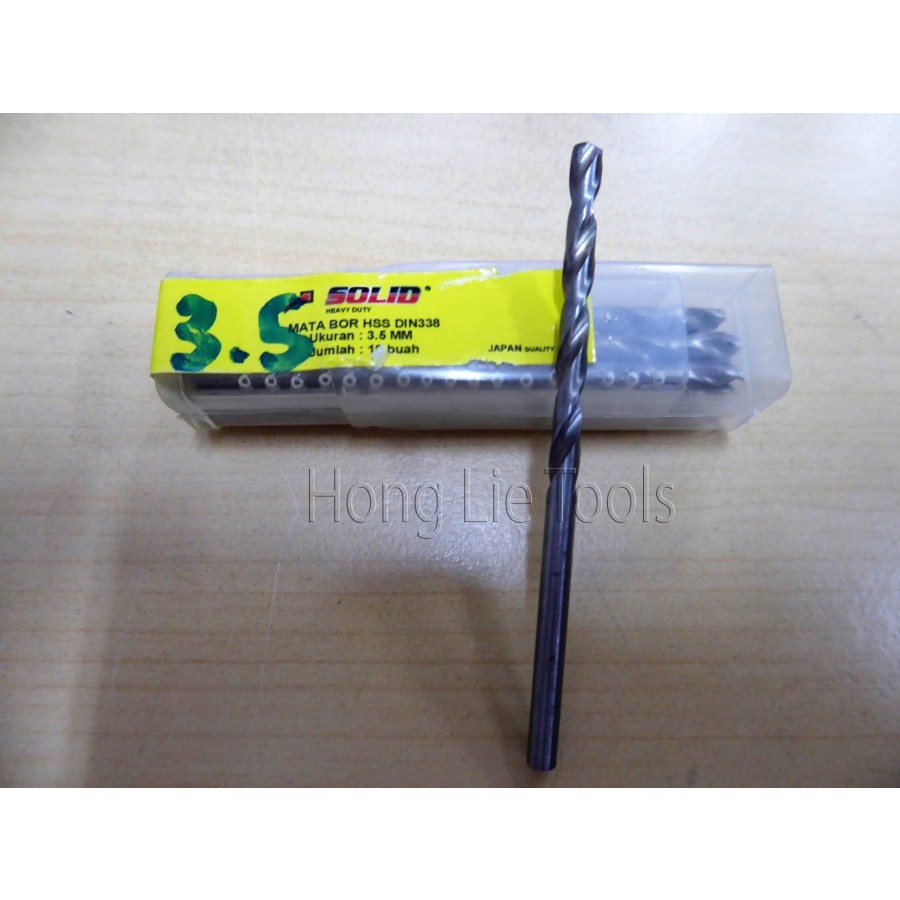 Jual Solid Mata Bor HSS Besi 3.5 mm | Shopee Indonesia