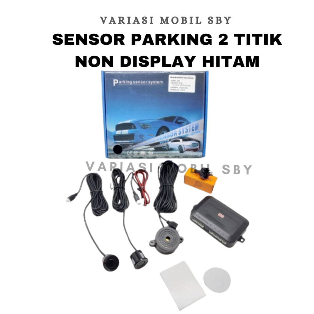 Jual Sensor Parkir Mobil 2 Titik Bunyi Beep - Sensor Mundur Parking ...