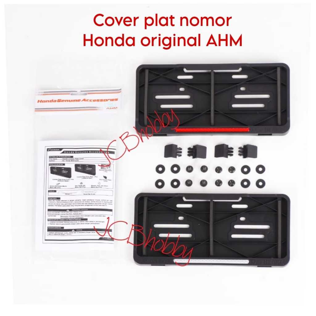 Jual Cover plat nomor Honda original AHM | Shopee Indonesia