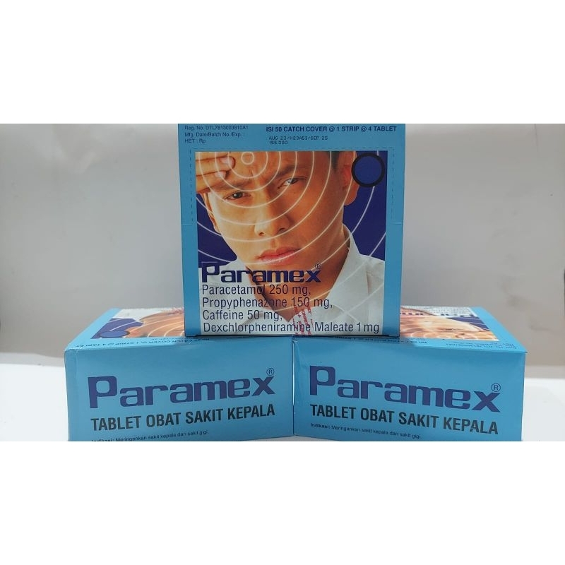Jual Paramex (1 box isi 50 strip) | Shopee Indonesia