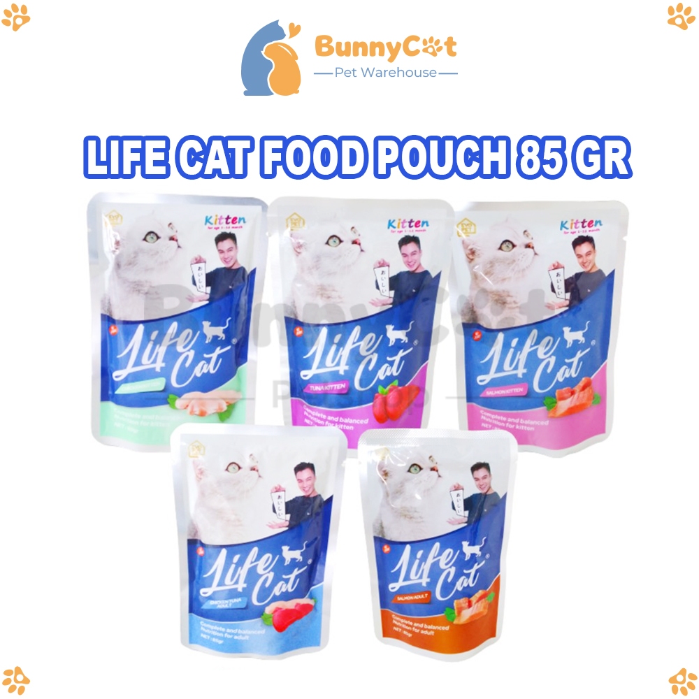 Jual LIFE CAT Pouch 85 gr | Makanan Kucing Basah Lifecat Sachet Saset ...
