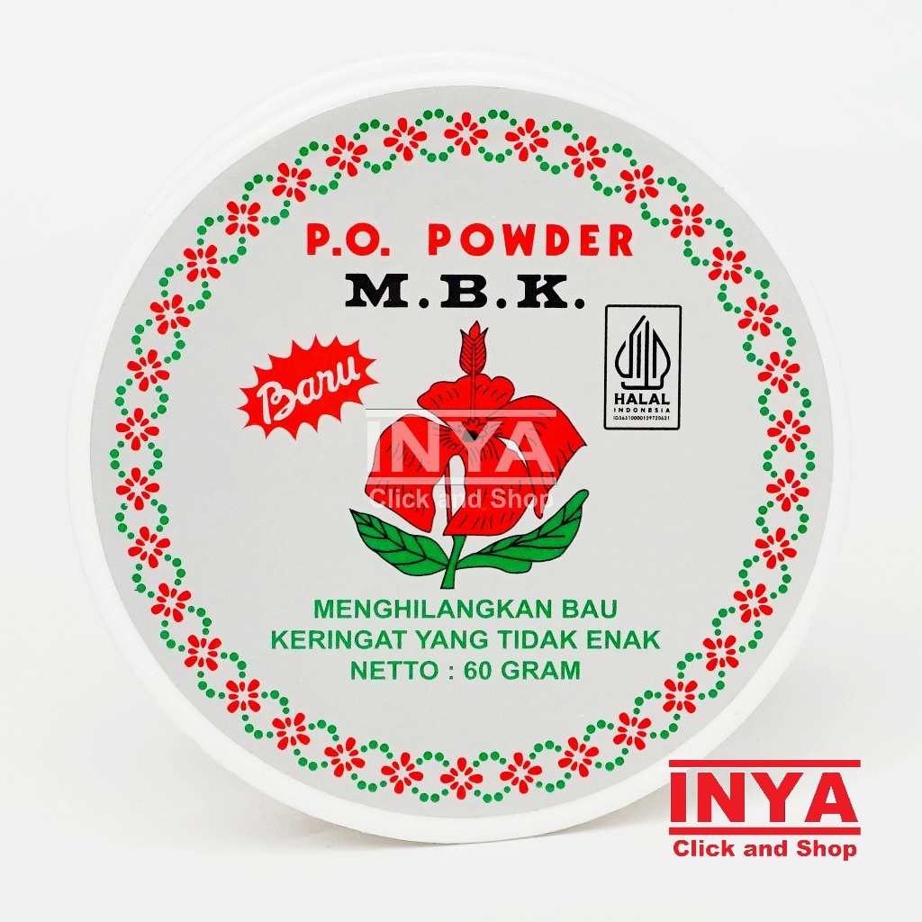 Jual MBK P.O. POWDER - Bedak Talc & Deodorant | Shopee Indonesia