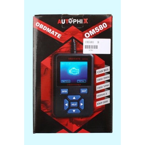 Jual Scanner Scan OBD2 OBDMATE OM580 OM 580 OBD II Code Read Scanner Diagnostic | Shopee Indonesia