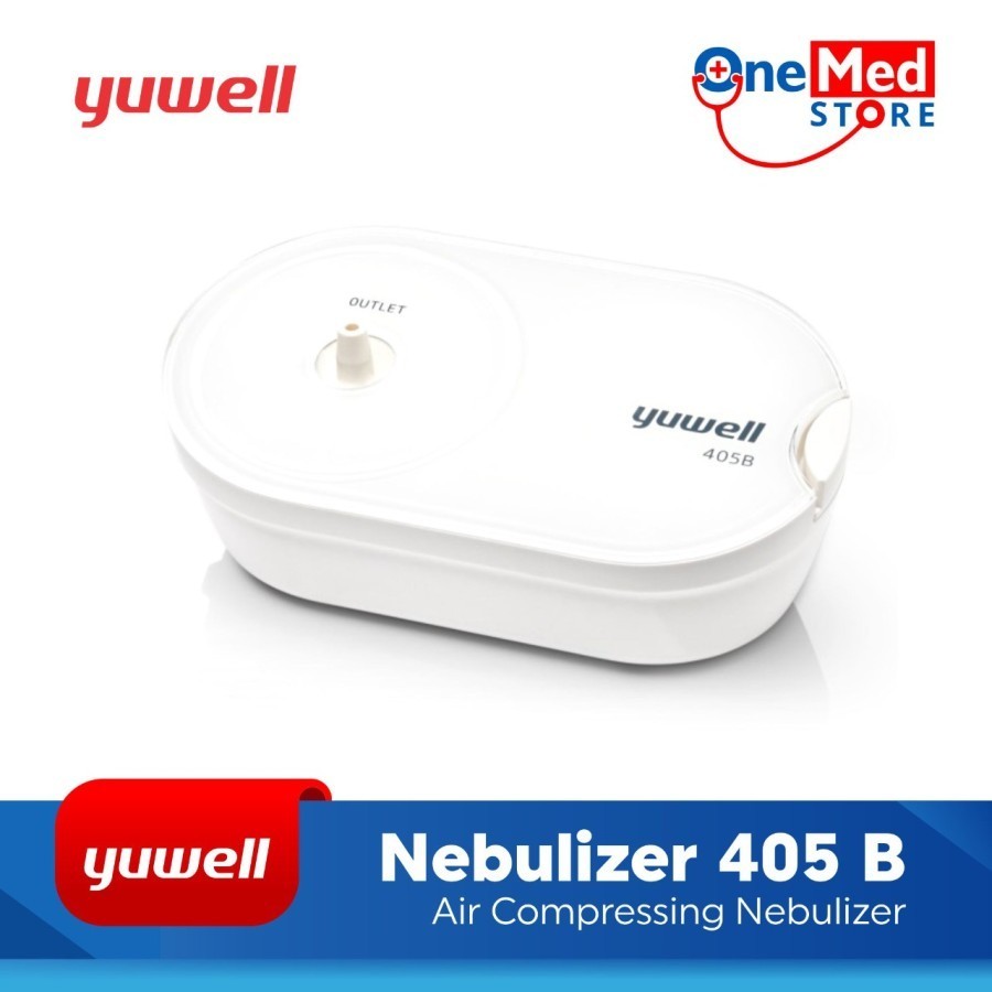 Jual Yuwell Nebulizer Portable Air Compressor 405B | Alat Uap Batuk Pilek | Shopee Indonesia