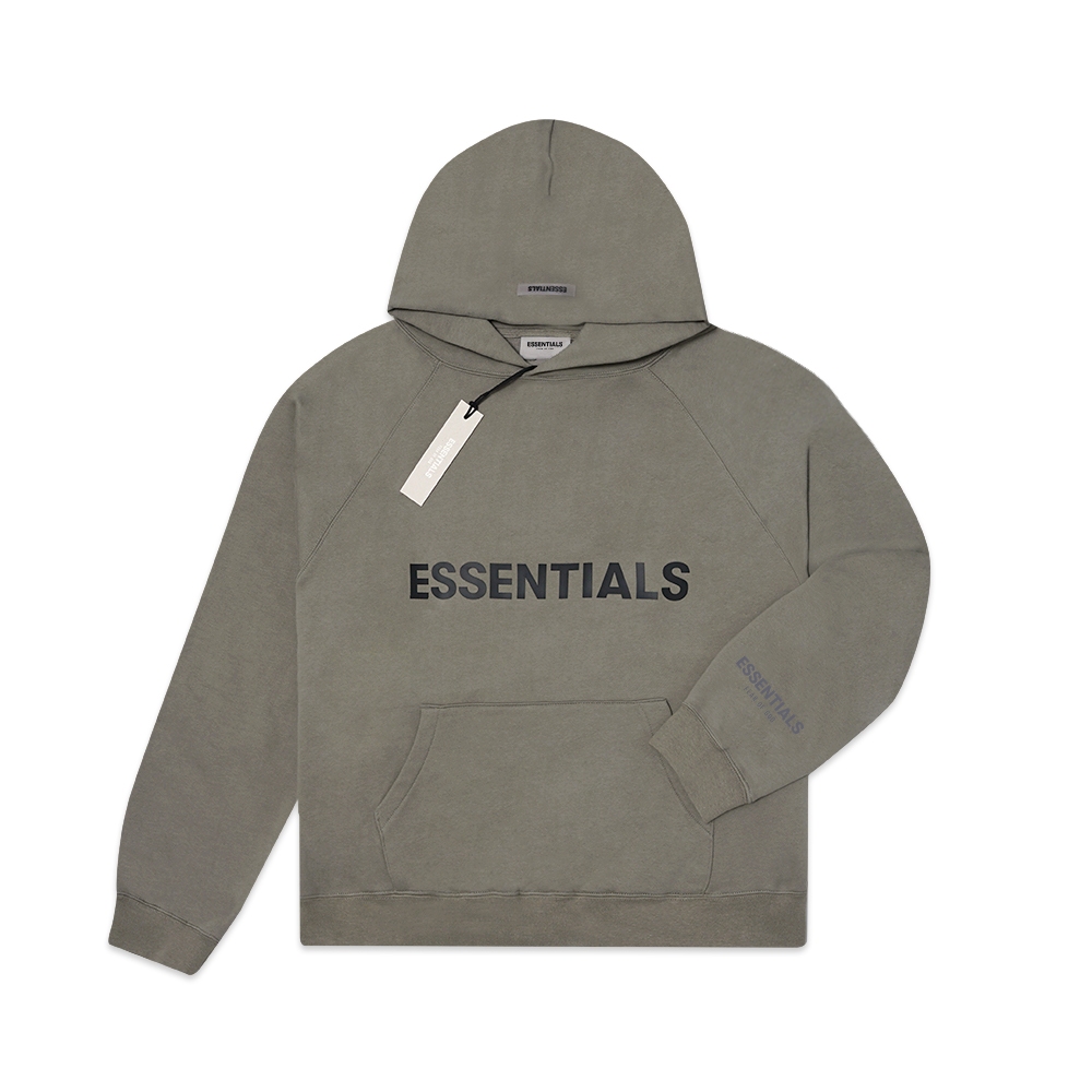 Jual FOG Essentials Black Text Hoodie | Shopee Indonesia