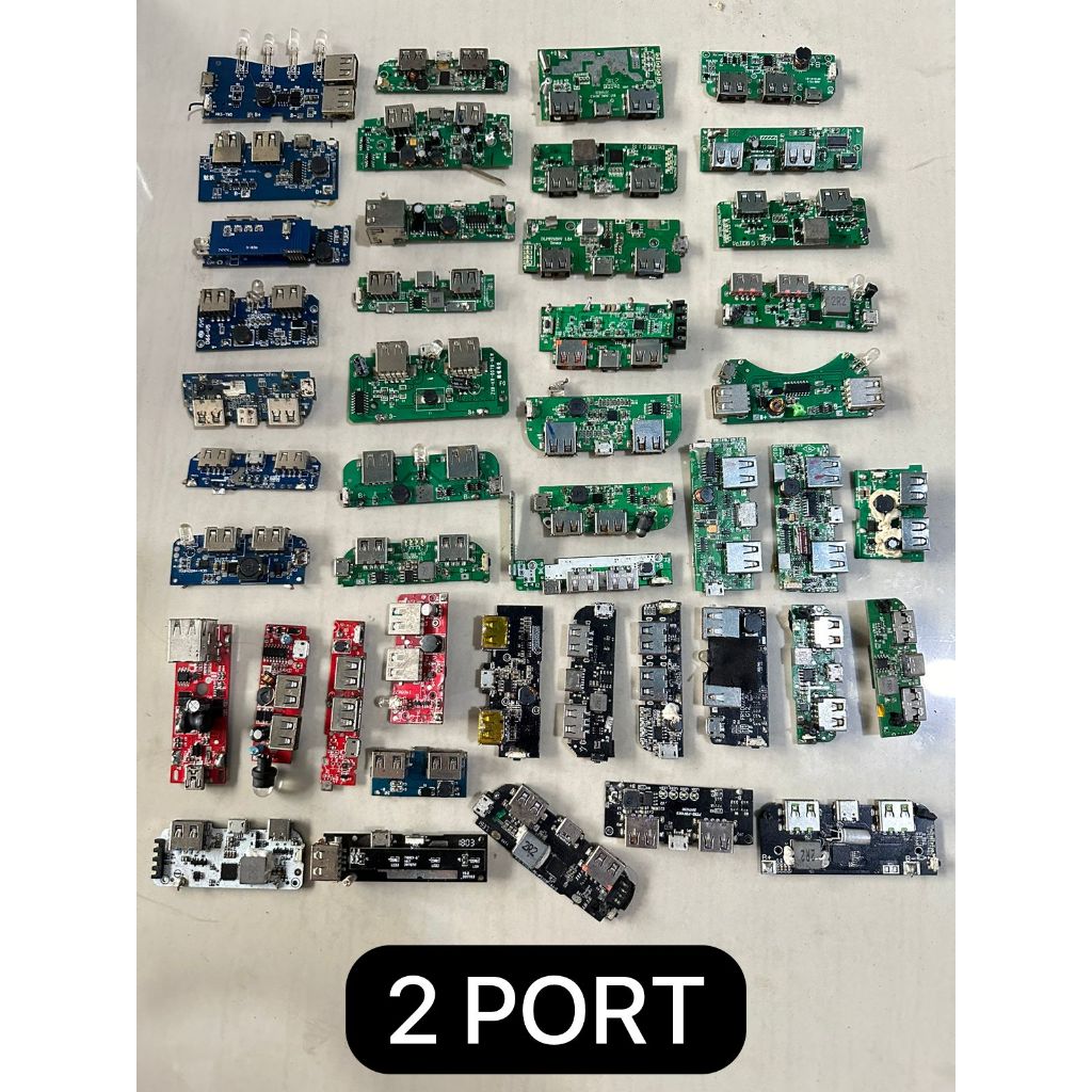 Jual PCB CHARGER 2 PORT MODUL MODULE POWERBANK 2 PORT PB POWERBANK ...