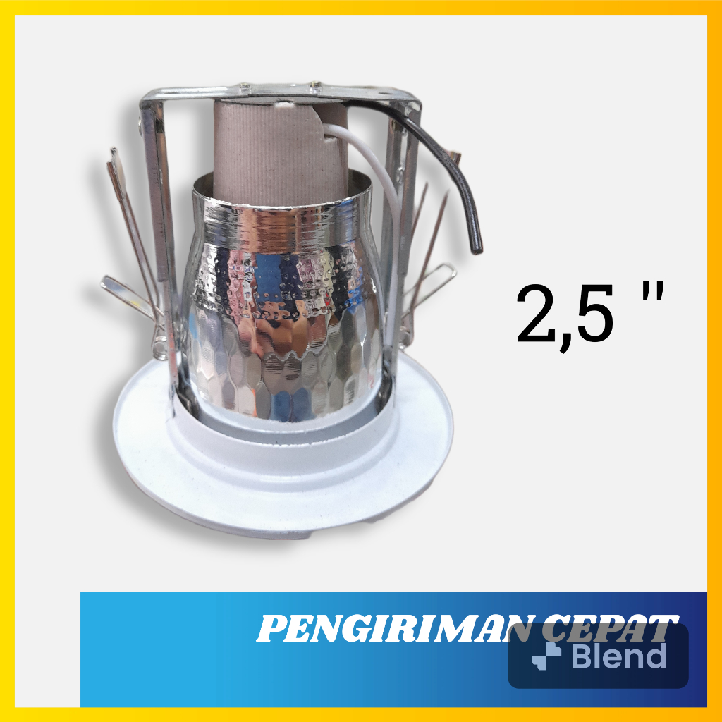 Jual DUDUKAN LAMPU PLAFON / DONWLIGHT HATTASU 2,5inch - 5inch BULAT ...