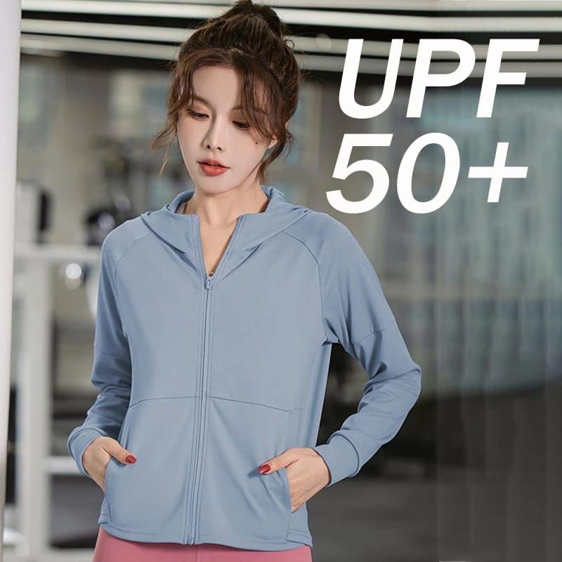 Jual Jaket olahraga wanita UPF 50+/anti UV NTWTP | Shopee Indonesia