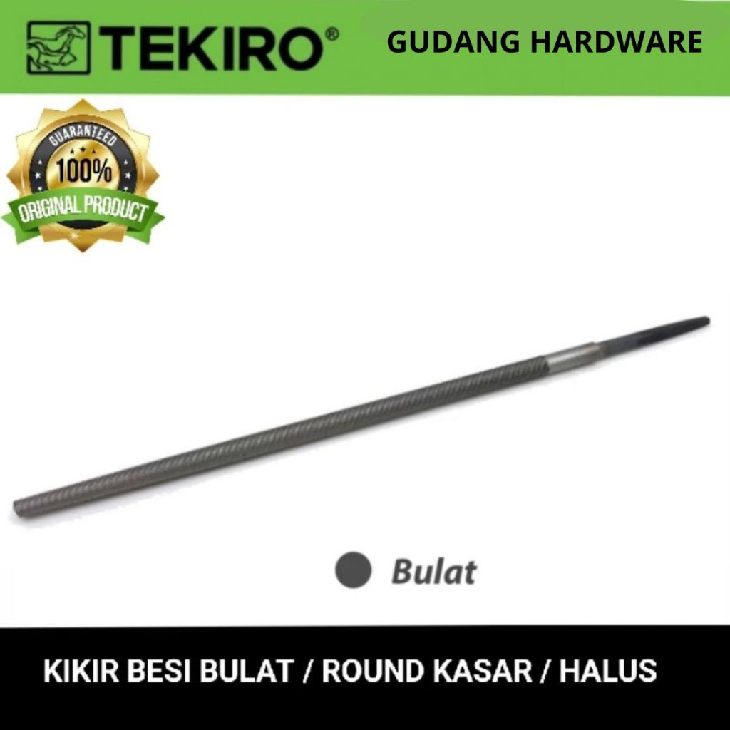 Jual tekiro kikir besi bulat sangat tajam dan awet (100% original ...