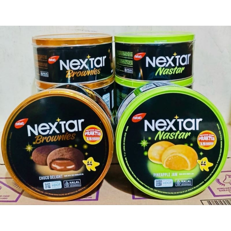 Jual Biskuit nextar 1 kaleng 171 gram biskuit enak premium ada 2 varian ...