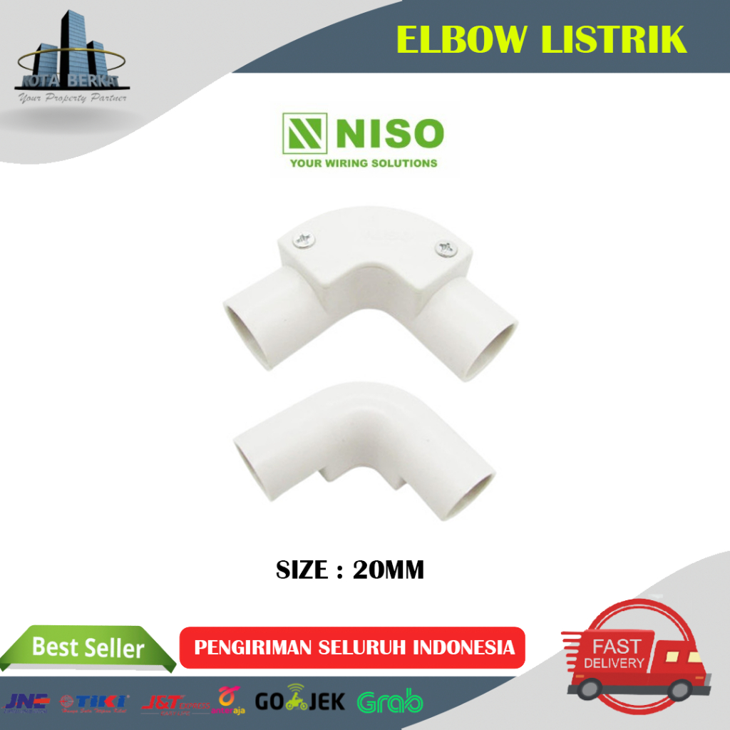Jual ELBOW PIPA LISTRIK 20MM / KNEE ELBOW LISTRIK 20MM | Shopee Indonesia