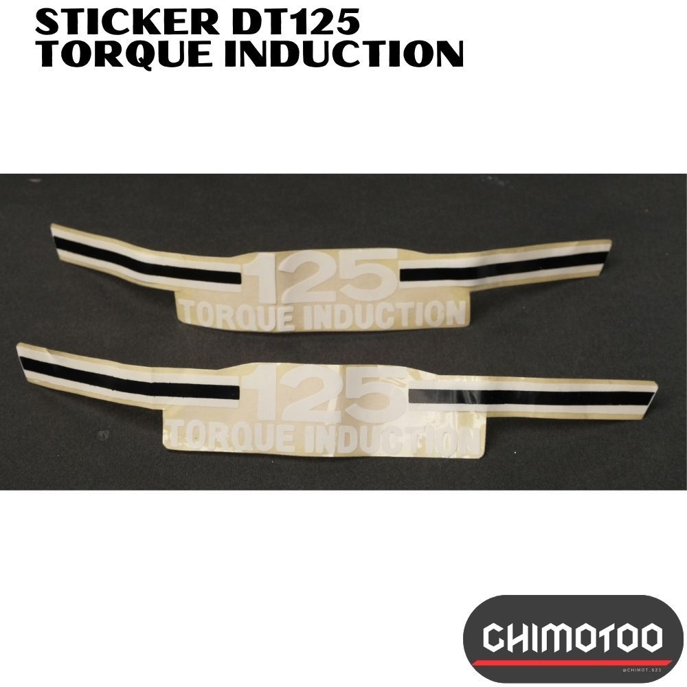 Jual Stiker Yamaha Dt125 Dt 125 Torque Induction Kurang Nempel | Shopee ...