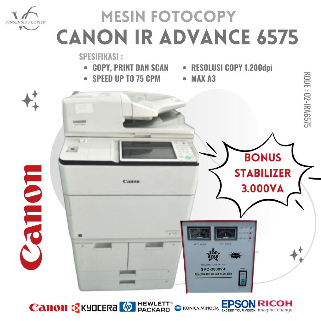Jual MESIN FOTOCOPY CANON IRA 6575 | Shopee Indonesia