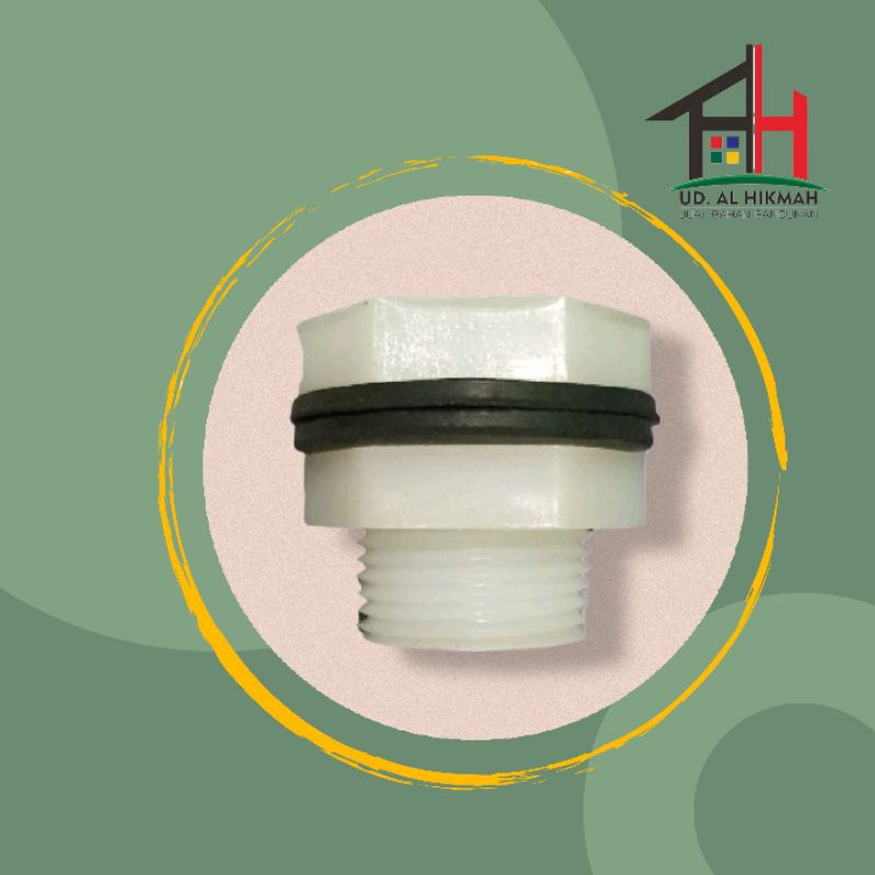 Jual VLOK RING MUR DRAT RING TOREN TANDON TANGKI 1 X 3/4 INCH | Shopee ...