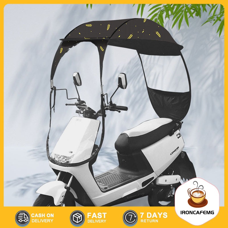 Jual （ready stock）Kanopi Motor FULL TIRAI DUS Payung MOTOR FULL COVER ...