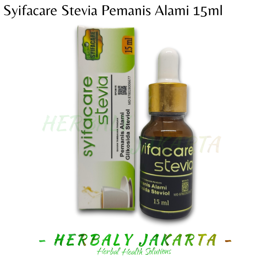 Jual Stevia Gula Cair Tetes Alami Sweetener Stefia Gula Cair Non Kalori ...