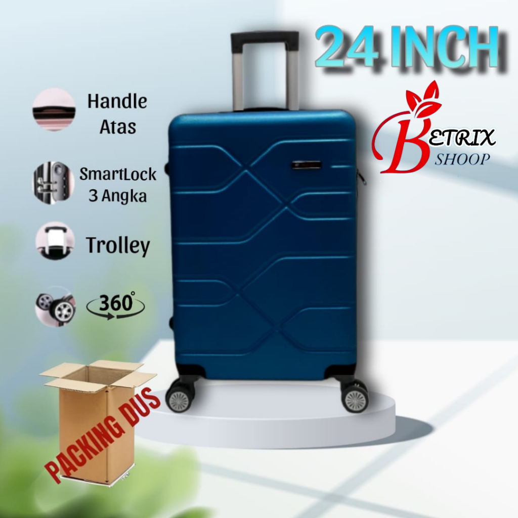 Jual Koper 24 INCH 002 Betrix.shoop tahan banting, tidak mudah pecah ...