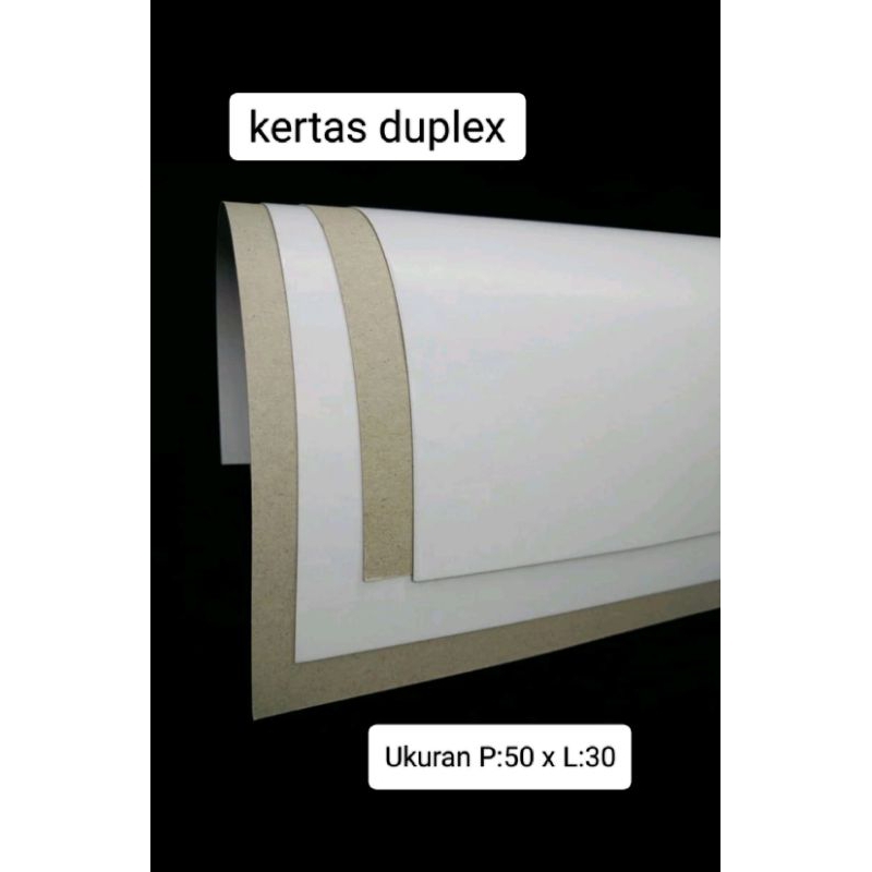 Jual 10lembar kertas duplex ukuran 50x30cm | Shopee Indonesia