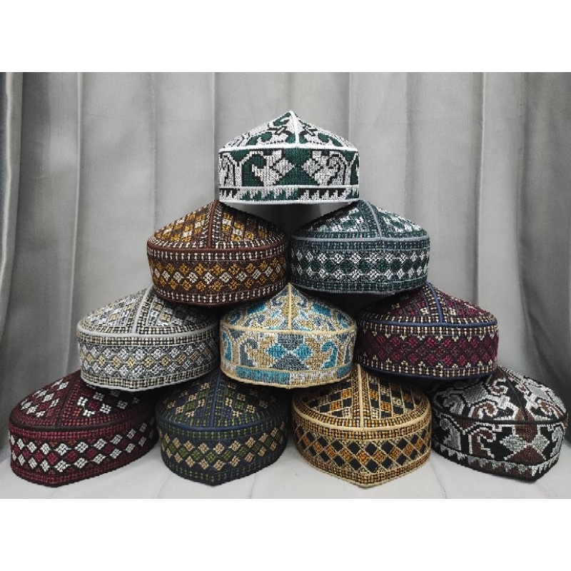 Jual PECI PAKISTAN EXCLUSIVE Kopyah pakistan songkok pakistan bordir ...