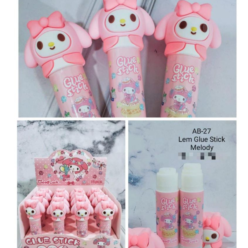 Jual LEM STIK GLUE STICK KUROMI MELODY LOTSO | Shopee Indonesia