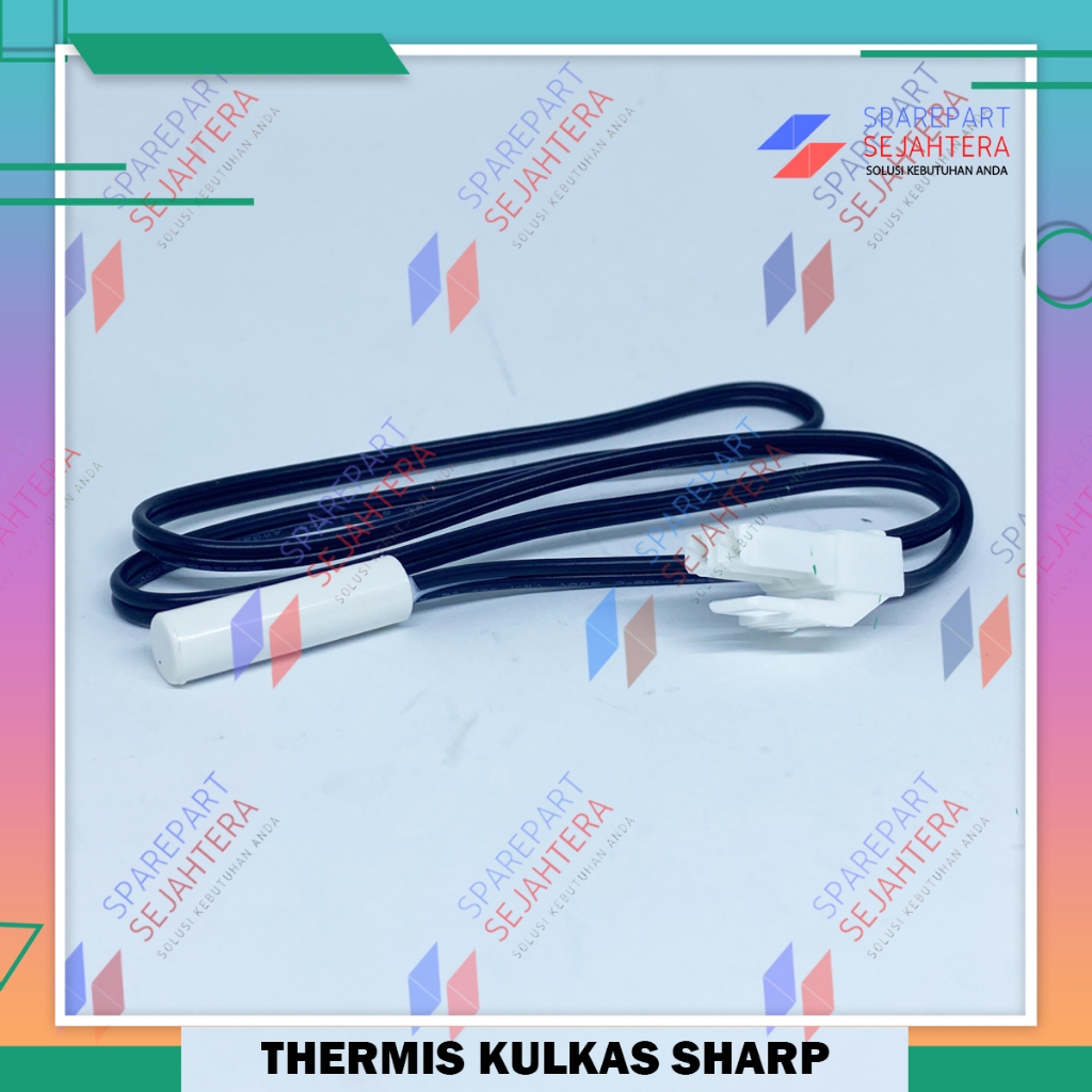 Jual THERMIS SENSOR SUHU KULKAS SHARP 2 PINTU TERMIS THERMISTOR FUSE ...