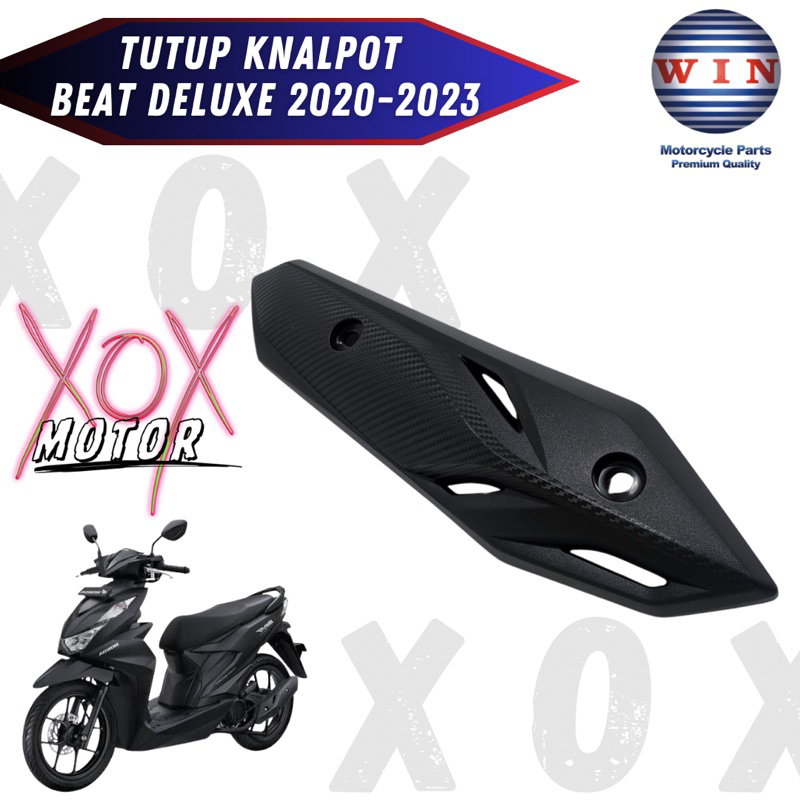 Jual Cover Tutup Knalpot Kenalpot Honda Beat Led Cbs Iss Deluxe 2020 ...