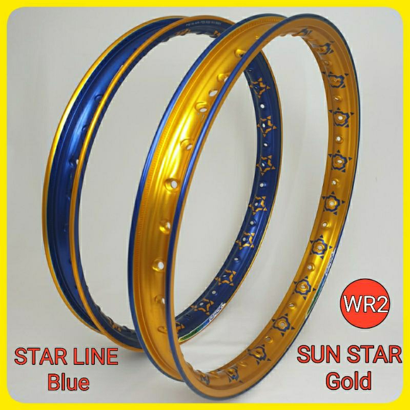 Jual Velg aluminium ring 17 pelek motor ring 17 YOKO pelek 2 tone ring ...