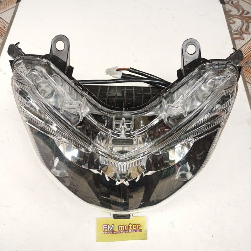 Jual HEADLAMP REFLEKTOR LAMPU DEPAN YAMAHA NMAX OLD ORIGINAL YGP ...