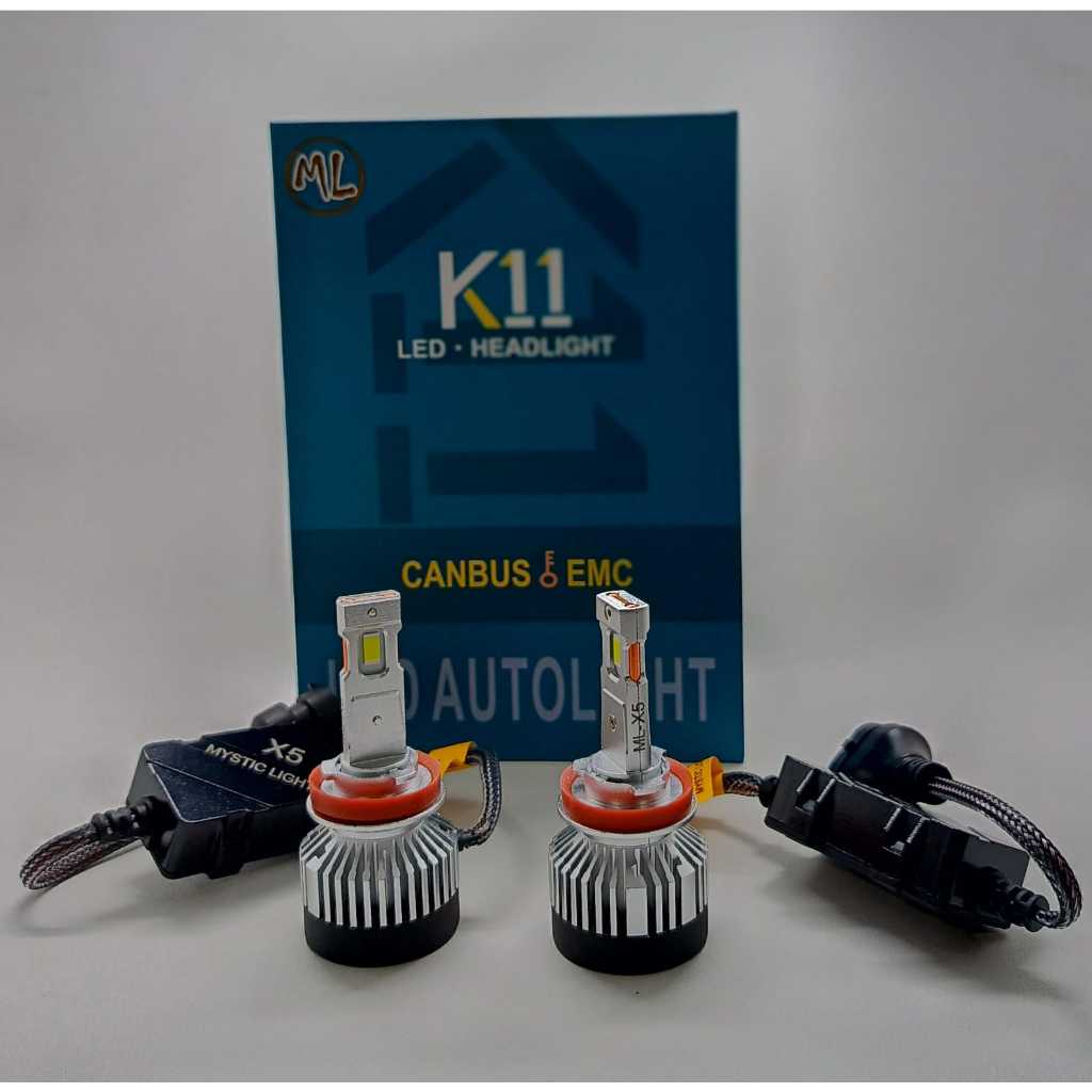 Jual LAMPU LED MOBIL MOTOR MYSTIC LIGHT X5 H11 6000K HI/LOW ( K11 ...