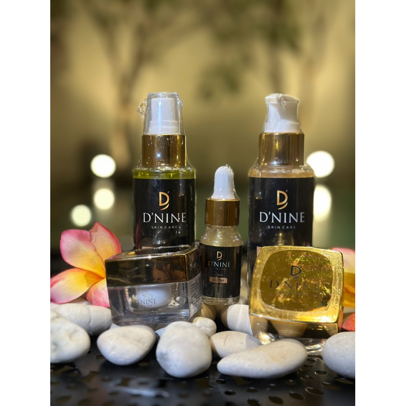 Jual PAKET LENGKAP D’NINE SKINCARE GOLD SERIES 5 ITEMS | Shopee Indonesia