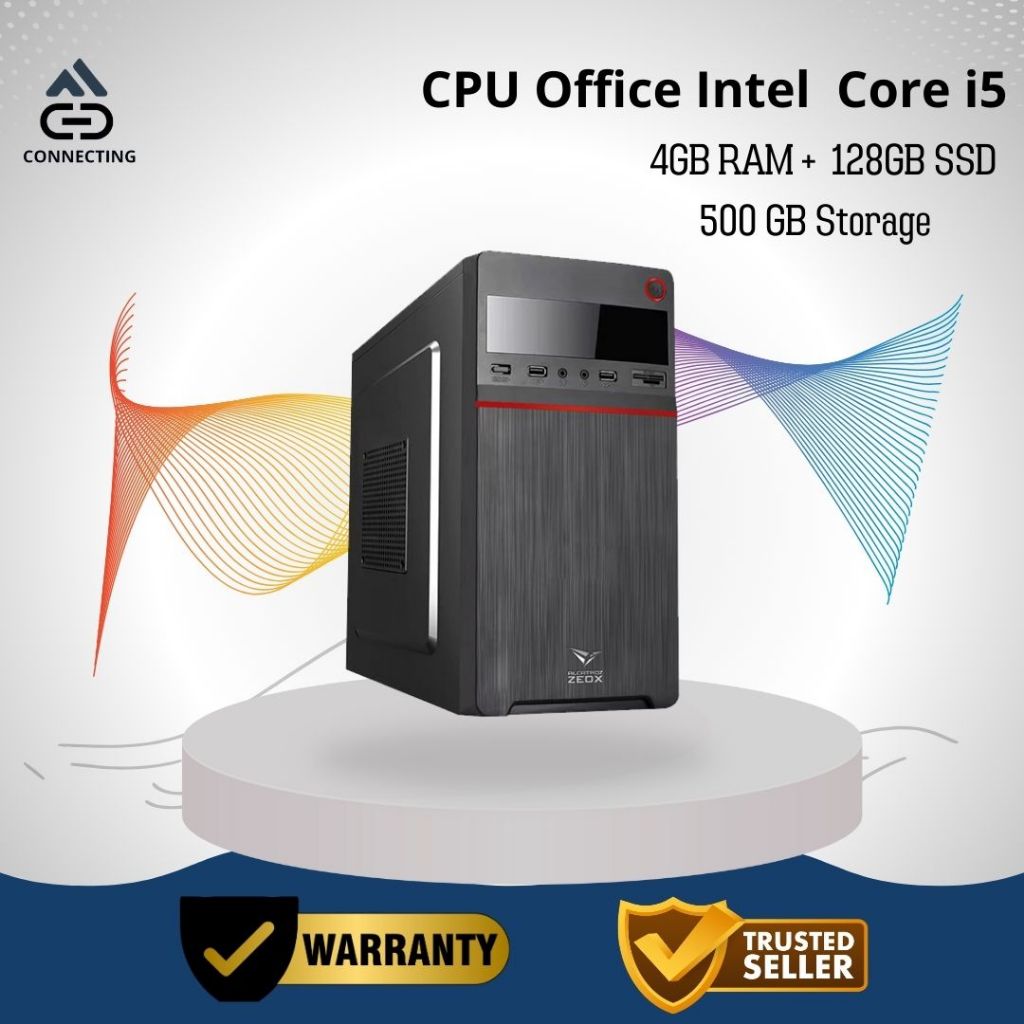 Jual CPU PC Komputer Intel Core i5 RAM 4GB SSD Rakitan Office | Shopee ...