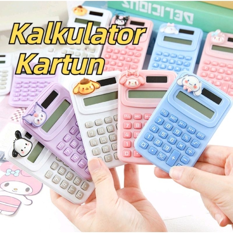 Jual Kalkulator mini Sanrio tipe Resin Timbul tanpa box | Shopee Indonesia