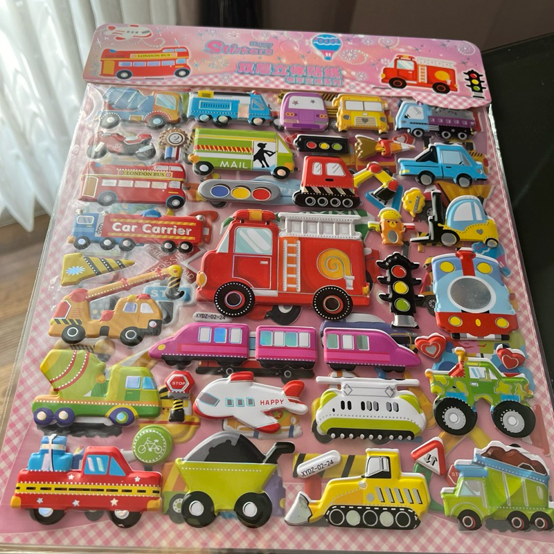 Jual Stiker 3D Jumbo / Cute Cartoon / Sticker Set Timbul / Viral Murah ...