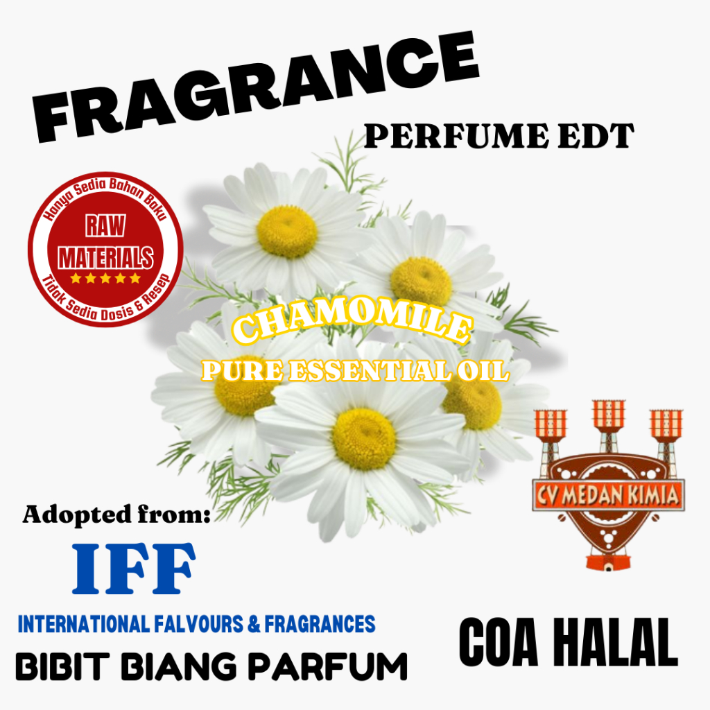 Jual Bibit Parfum Fragrance Oil IFF Aroma Bunga chamomile original Pure ...