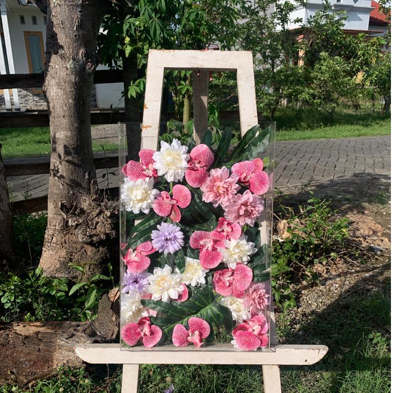Jual Box Bunga Akrilik Flower Box Acrylic akrilik wedding sign ...
