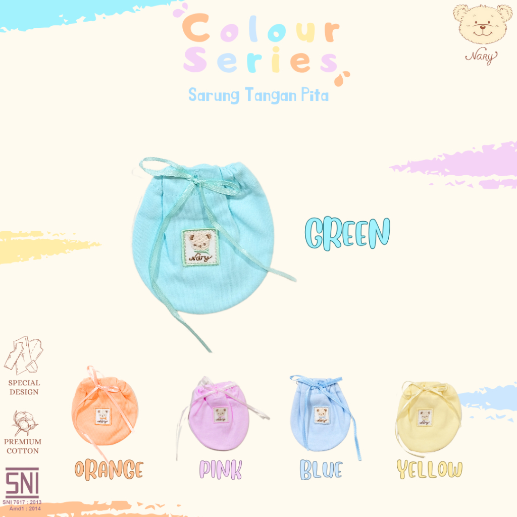 Jual NARY Colour Series - Sarung Tangan Bayi - Sarung Tangan Newborn ...