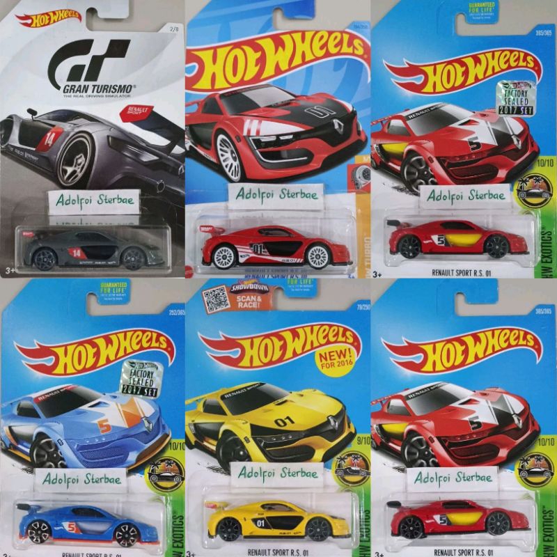 Jual Hotwheels Hot Wheels Renault Sport R S 01 Rs 01 Rs01 Factory