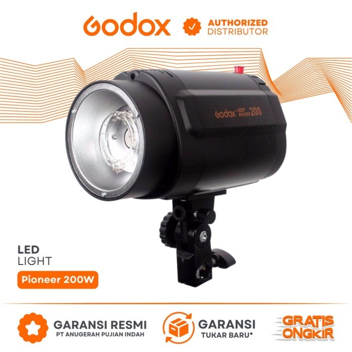 Jual MP200 + Trigger - Godox Led Flash / Lampu Flash Mini Pioneer 200 ...