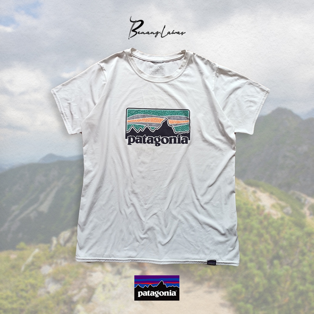 Jual baju patagonia capilene cool daily second original | Shopee Indonesia