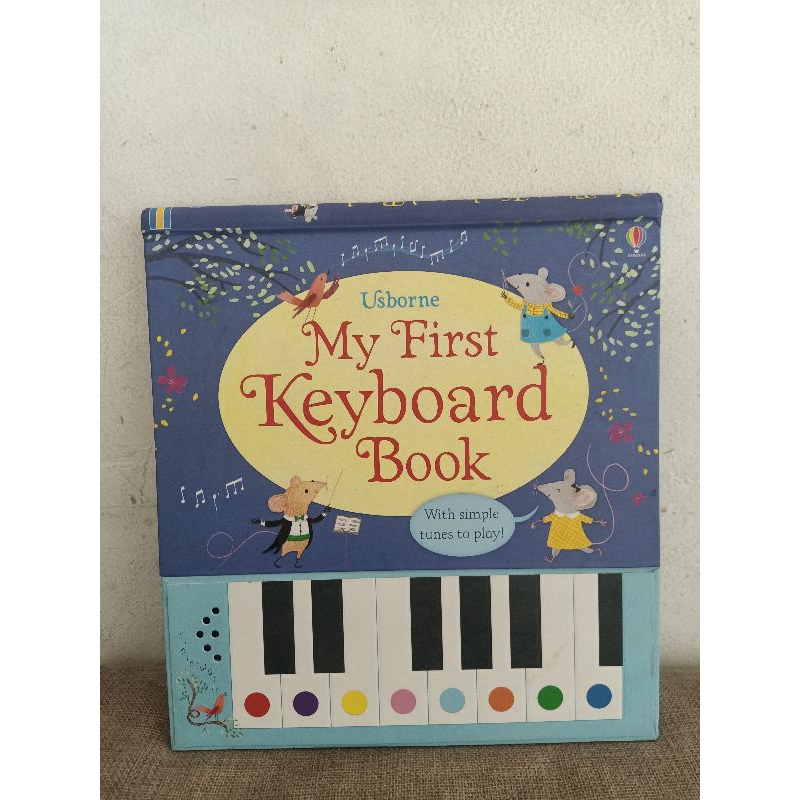 Jual Buku Usborne My First Keyboard Soundbook Piano | Shopee Indonesia